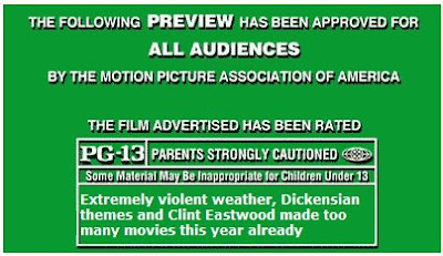 The Generator Blog: MPAA Movie Rating.