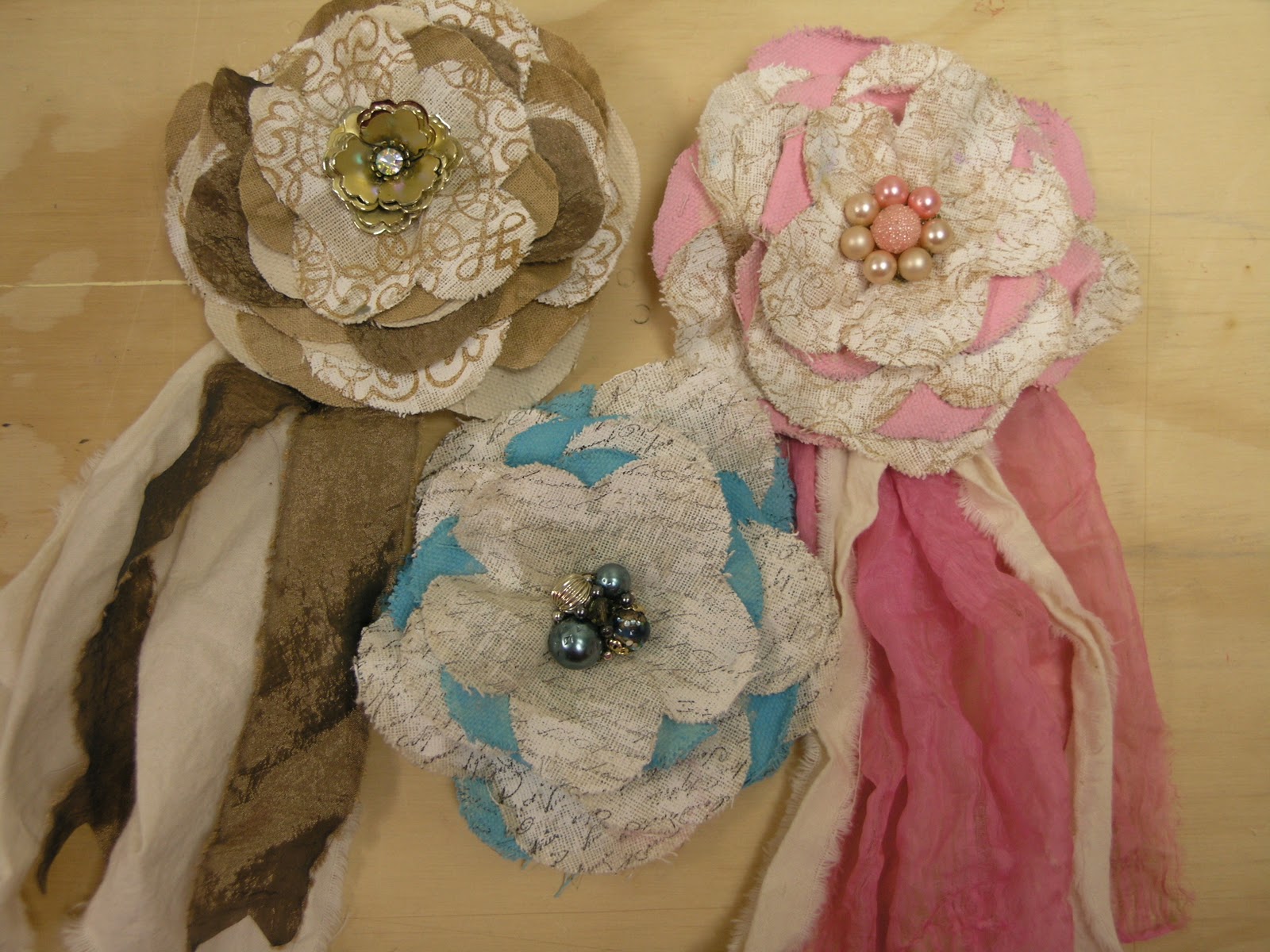 Vintiquities Tutorial Layered Fabric Flowers With Free Pattern vintiquities-tutorial-layered-fabric-flowers-with-free-pattern