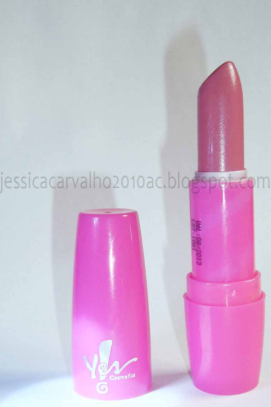 .: Batom "Rosa Chiclete" Coleção Loucas por Pink da Yes cosmetics