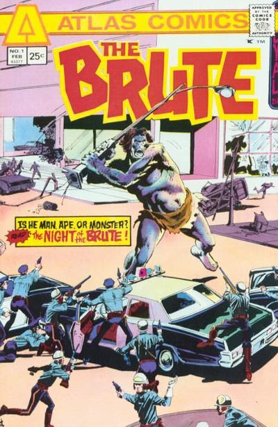 Steve Does Comics: Atlas Comics' The Brute #1. Having friends for dinner.