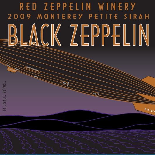 Airship Ventures: Black Zeppelin (Wine)