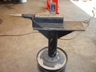 Ed's Metal Creations: Homemade Anvil
