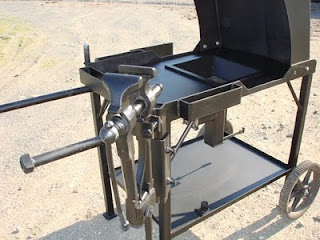 Ed's Metal Creations: Homemade Coal Forge