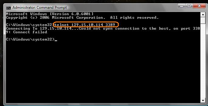 Remote Desktop Not Working