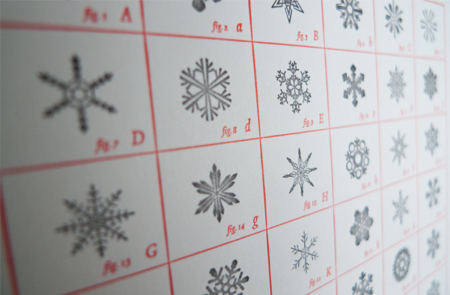 Letterology: No Two Snowflake Fonts Alike