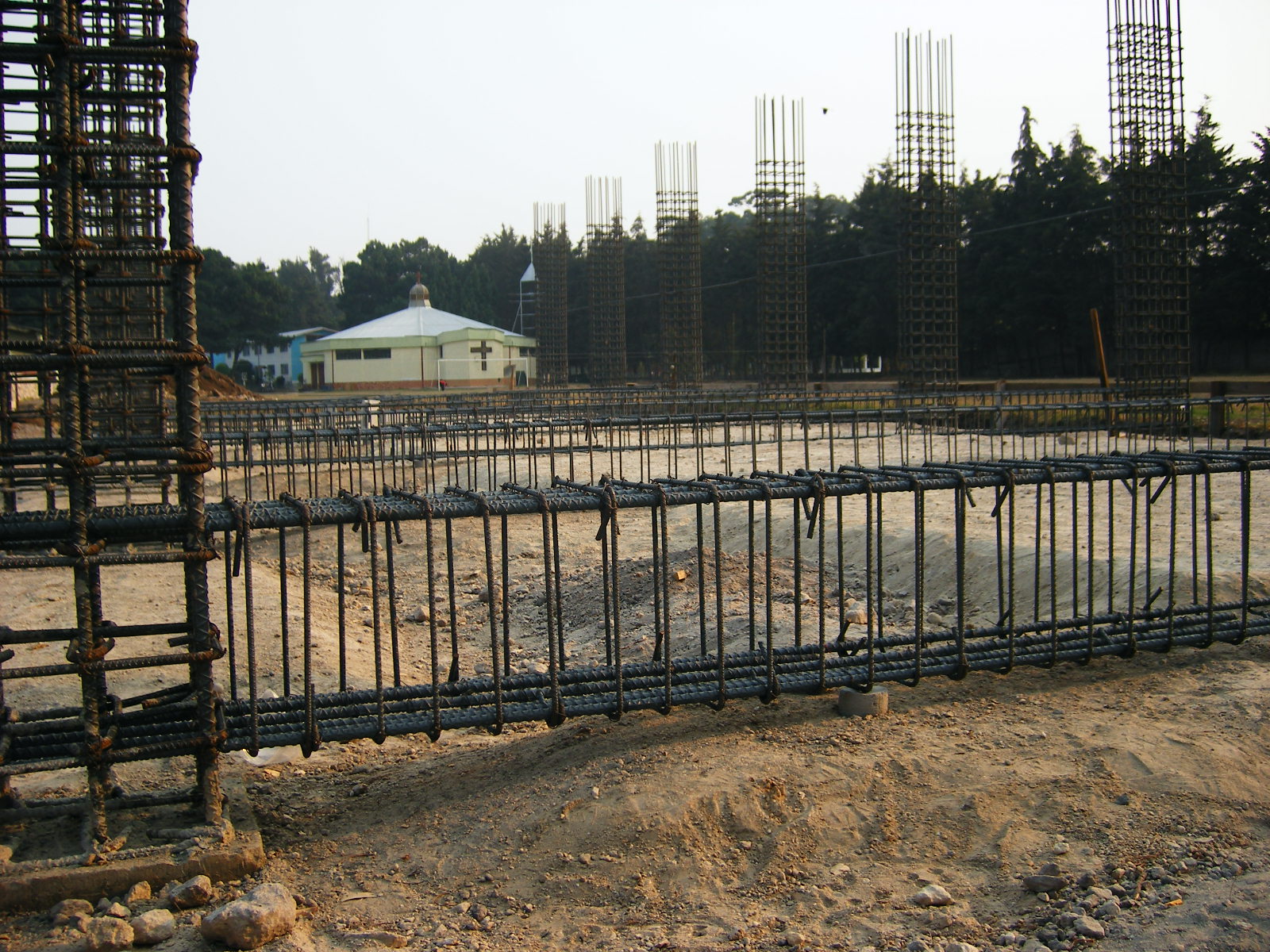 Arquitectura en Guatemala: Formaleta de las Vigas de Cimentacion