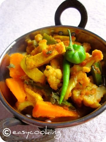 Easycooking: Kadai Vegetable