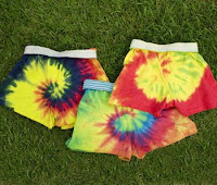 a blog for Soffe fans: tye-dye shorts