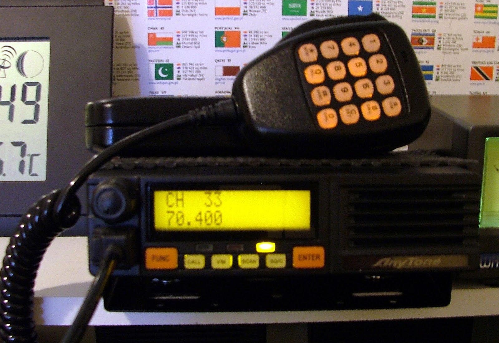 Tony Allen EI4DIB, (Drogheda,Ireland).: The Anytone AT-5189 4m Radio.