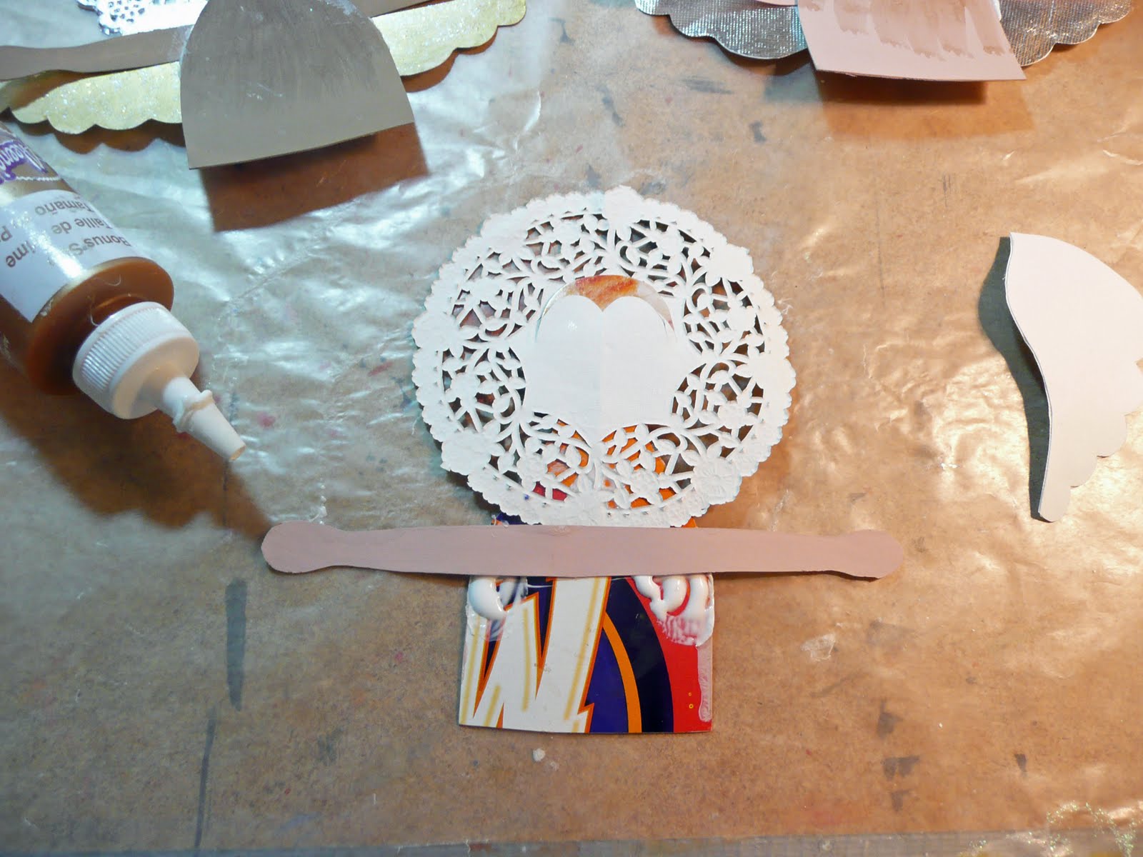 that artist woman: Tissue Paper Angels