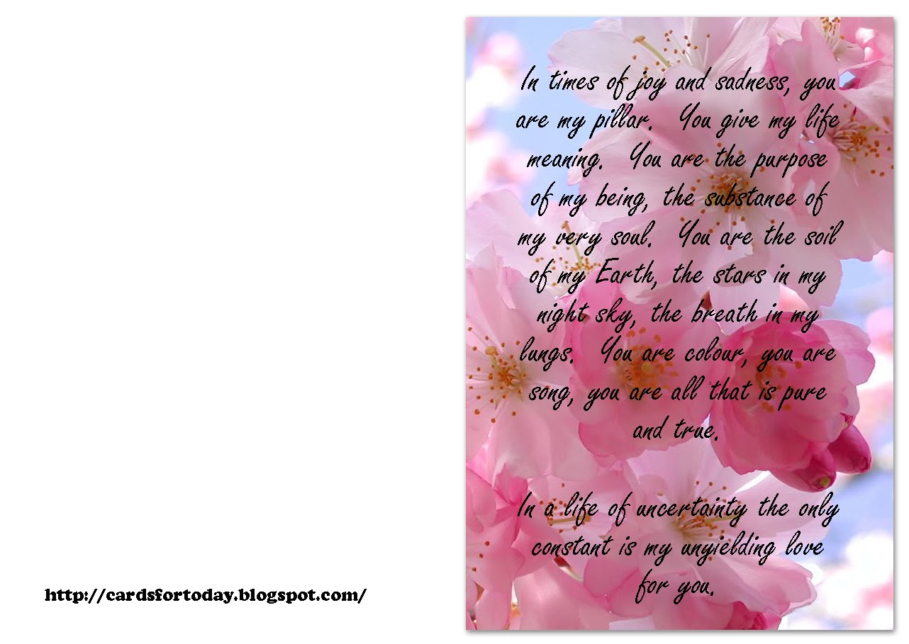 Cards For Today - Greeting Cards You Need: Card #2 - The End *Alternate ...