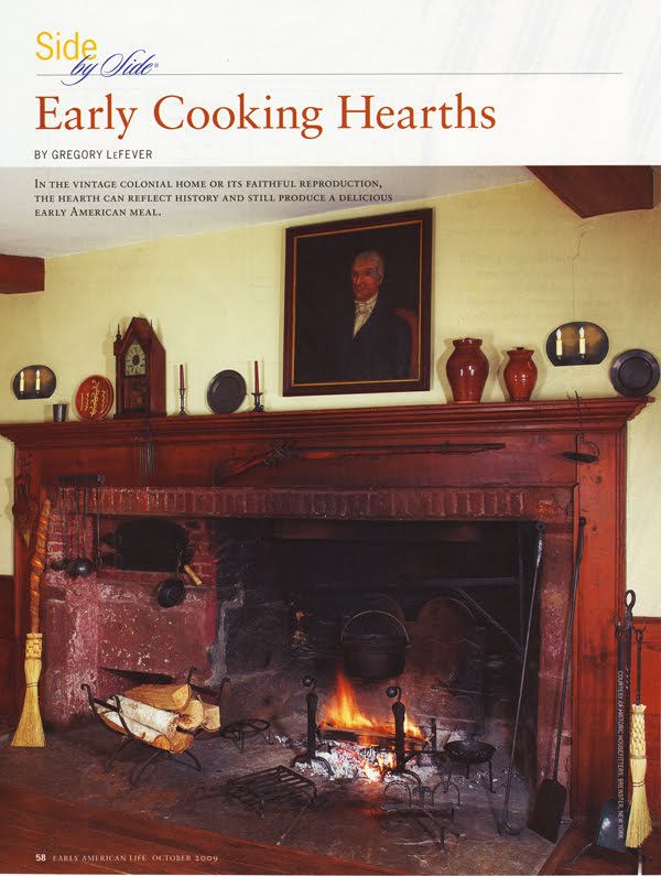 Early American Writings: Colonial Cooking Hearths