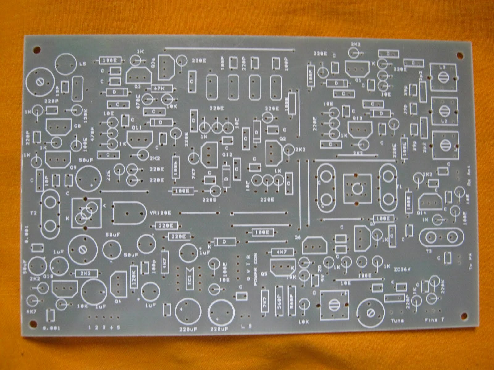 BITX SSB QRP TCVR FOR HAM RADIO: New Improved Bitx Version 3 PCB Set
