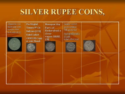 Indian Banknotes Coins PRICELISTS: SILVER RUPEE COINS LIST 4