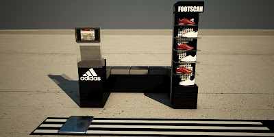 f.g+knock: Stand ADIDAS footscan 01