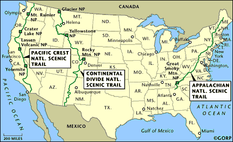 The Northbounder: America's Long Trails