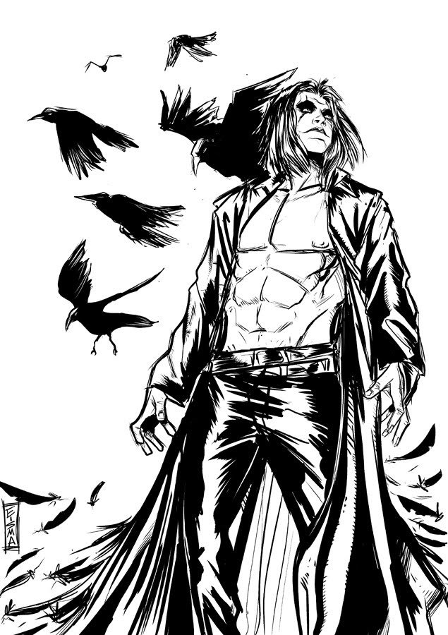 Metrosketchual: The Crow