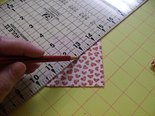 Making Half Squares, in other words...Triangles | Bumbleberries Boutique