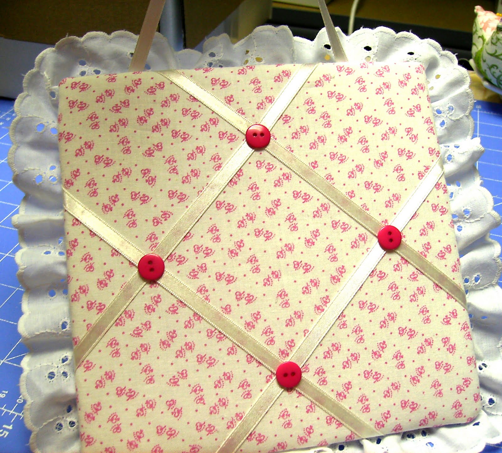 From My Scrap Bag...A Mini Message Board | Bumbleberries Boutique