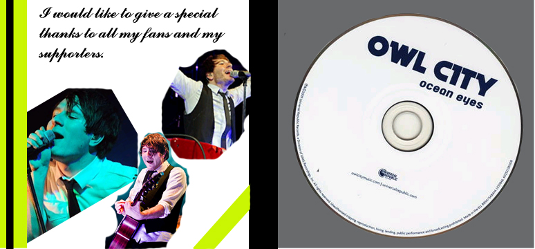 Desktop Publishing: CD Case Inside and Cover