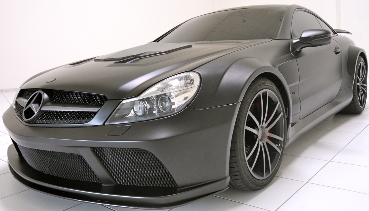 BRABUS SL65 AMG: 200-MPH BLACK MAGIC!