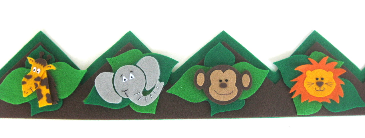 Two Little Bluebirds: Work in Progress--Jungle Crown