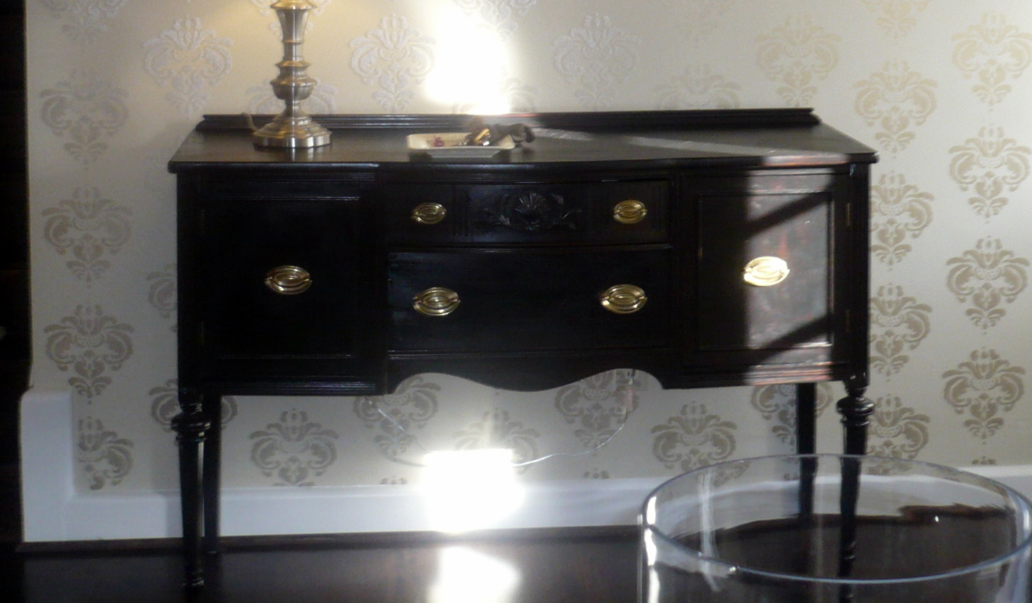 Westhampton DIY: Painting a Buffet