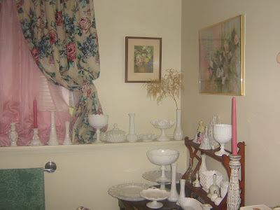 Oak Rise Cottage: Friday Show and Tell - Milk Glass Collection