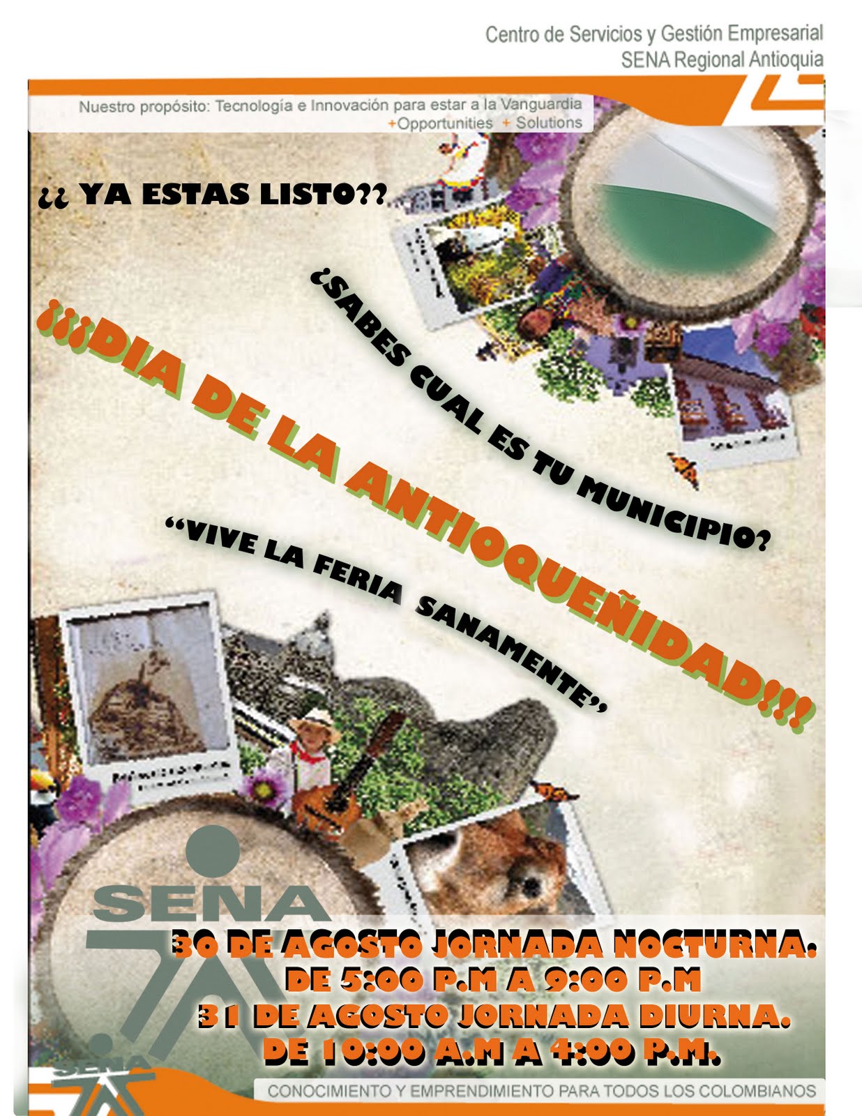 SENA: Dia de la Antioqueñidad.