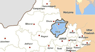 connecting Mandawa Rajasthan India: Shekhawati region