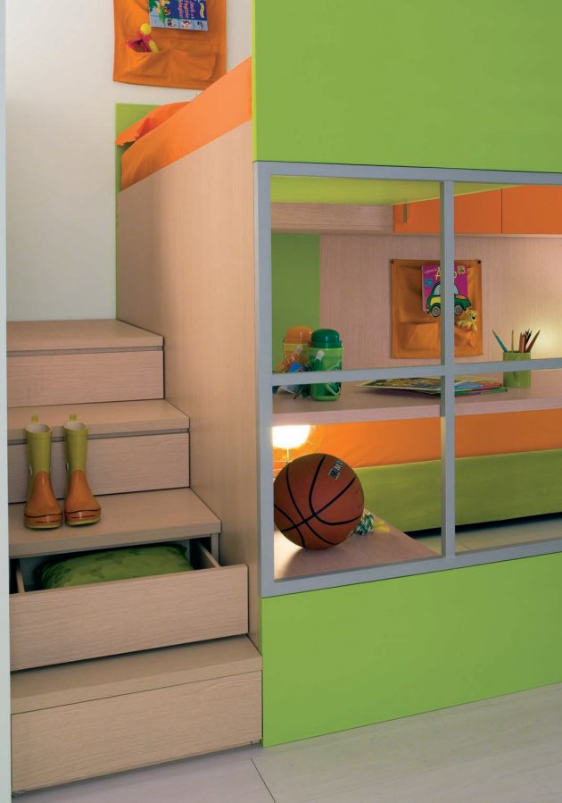 Interior Design Plan: Contemporary Children’s Bedrooms from GAB