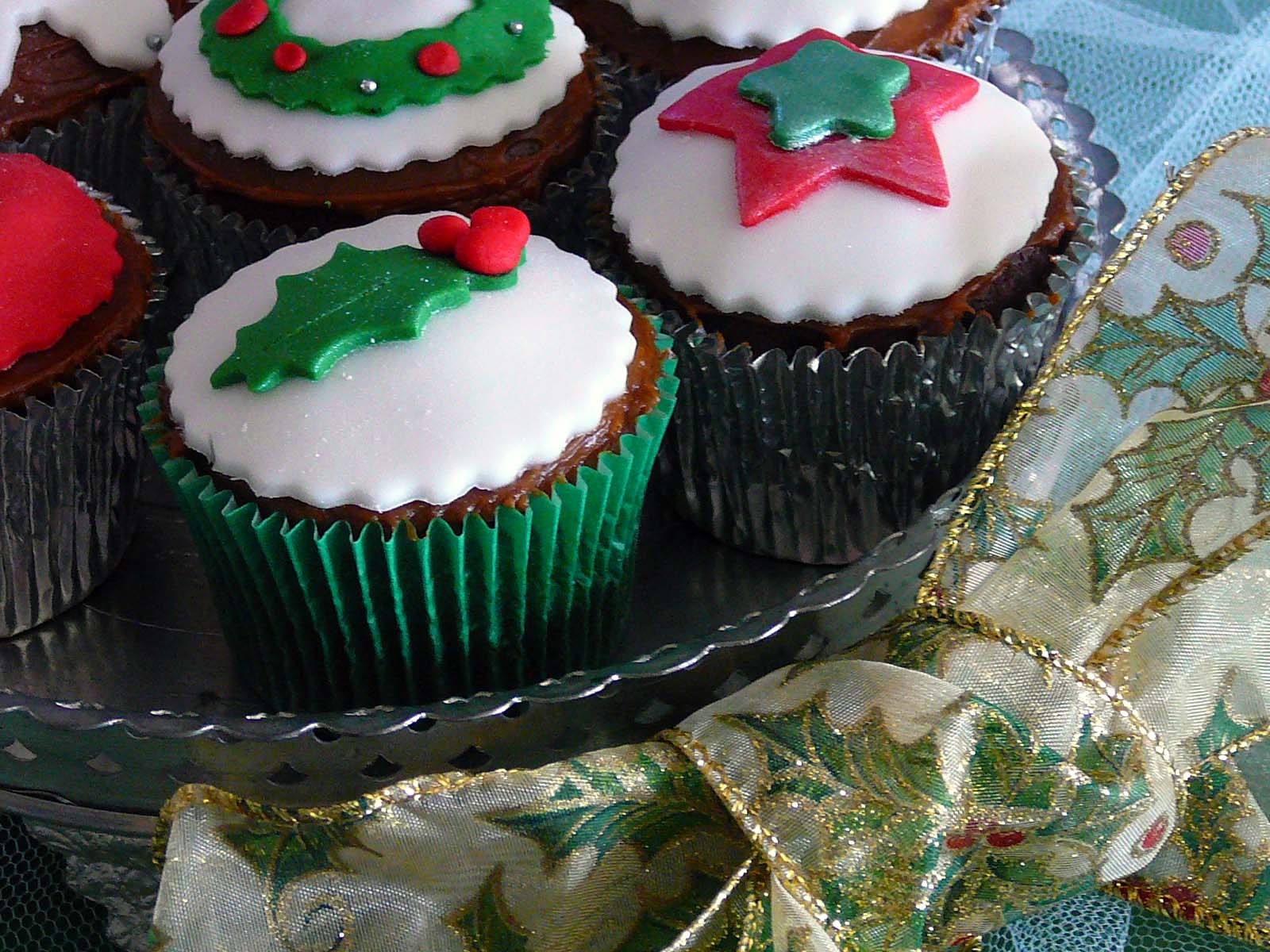.: cupcake friday :.: Cupcakes de Natal