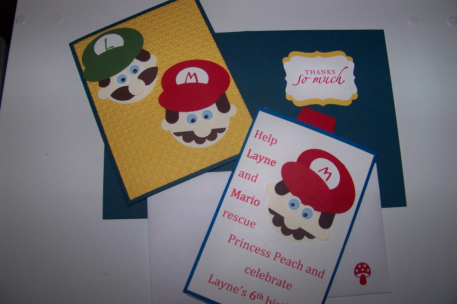 Stamping Know Howe: It's Mario Time!
