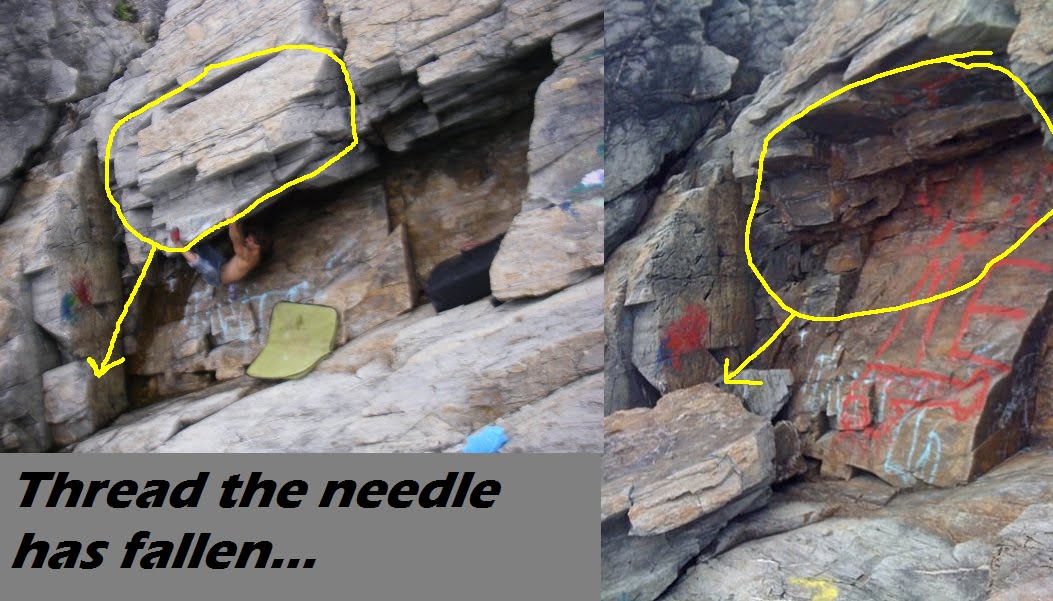 GRADY JACKSON: Class new england coast boulder problem "Thread the ...