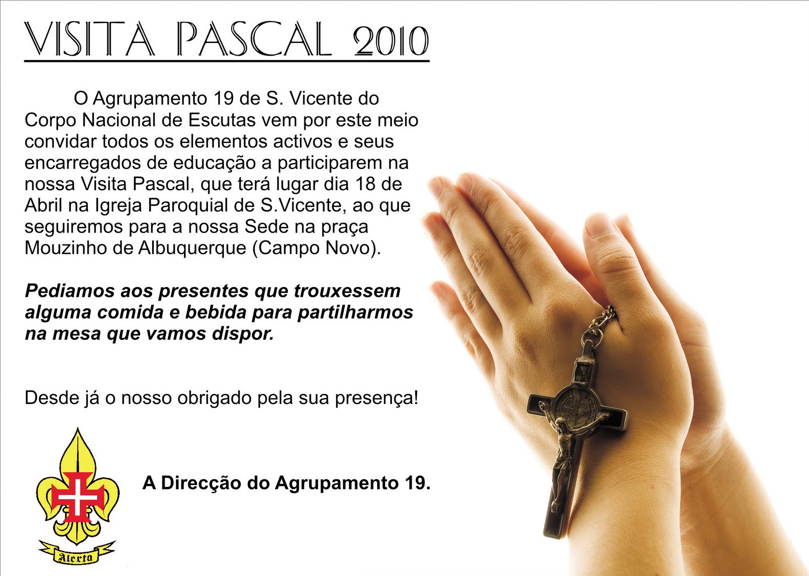 o19: VISITA PASCAL