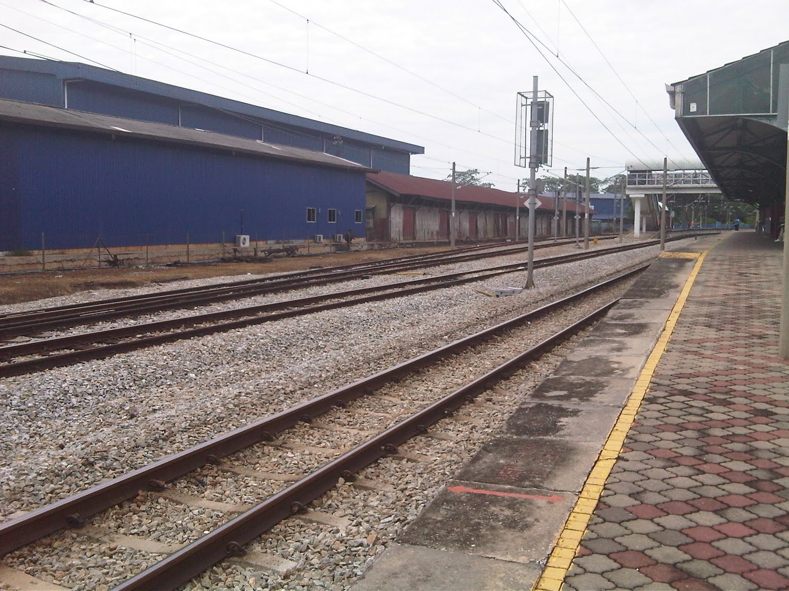 Times of Malaya: Klang Town Railway Station, Selangor