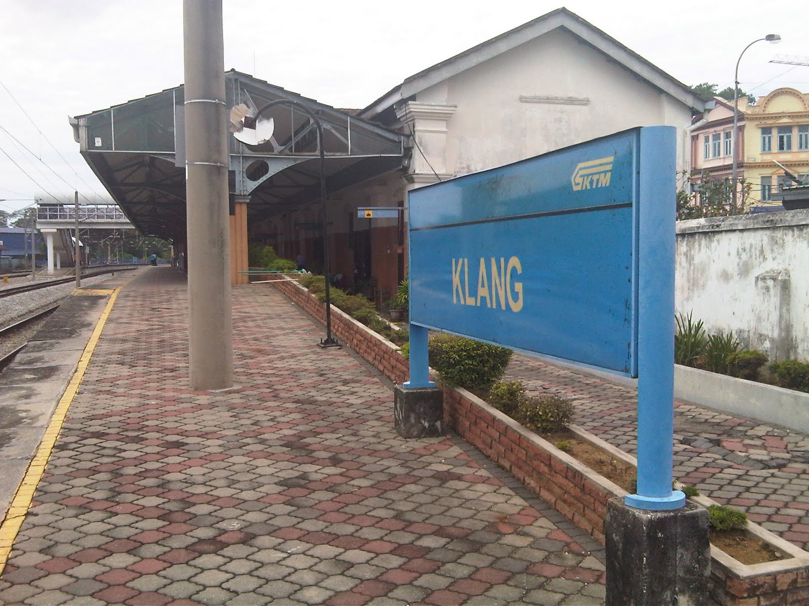 Times of Malaya: Klang Town Railway Station, Selangor