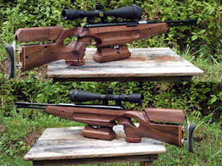 DaveG Custom Stocks: TX200 Adjustable Target Stock