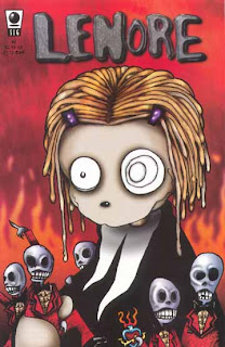 POP CULTURE SHOP: LENORE: COMIC BOOK ROMAN DIRGE CUTE LITTLE DEAD GIRL