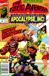 POP CULTURE SHOP: TOXIC AVENGER COMIC BOOK TROMA LLOYD KAUFMAN TOXIE 1991