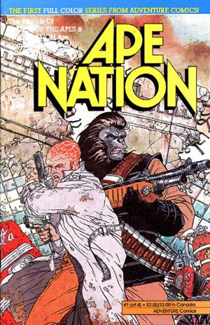 POP CULTURE SHOP: PLANET OF THE APES VS ALIEN NATION COMIC BOOK! #1 SCIFI