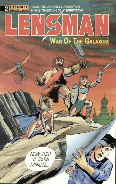 POP CULTURE SHOP: LENSMAN 5 COMIC BOOKS #1 MANGA DOC EE SMITH ANIME SCIFI