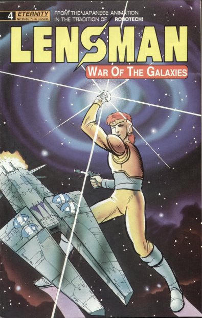 POP CULTURE SHOP: LENSMAN 5 COMIC BOOKS #1 MANGA DOC EE SMITH ANIME SCIFI