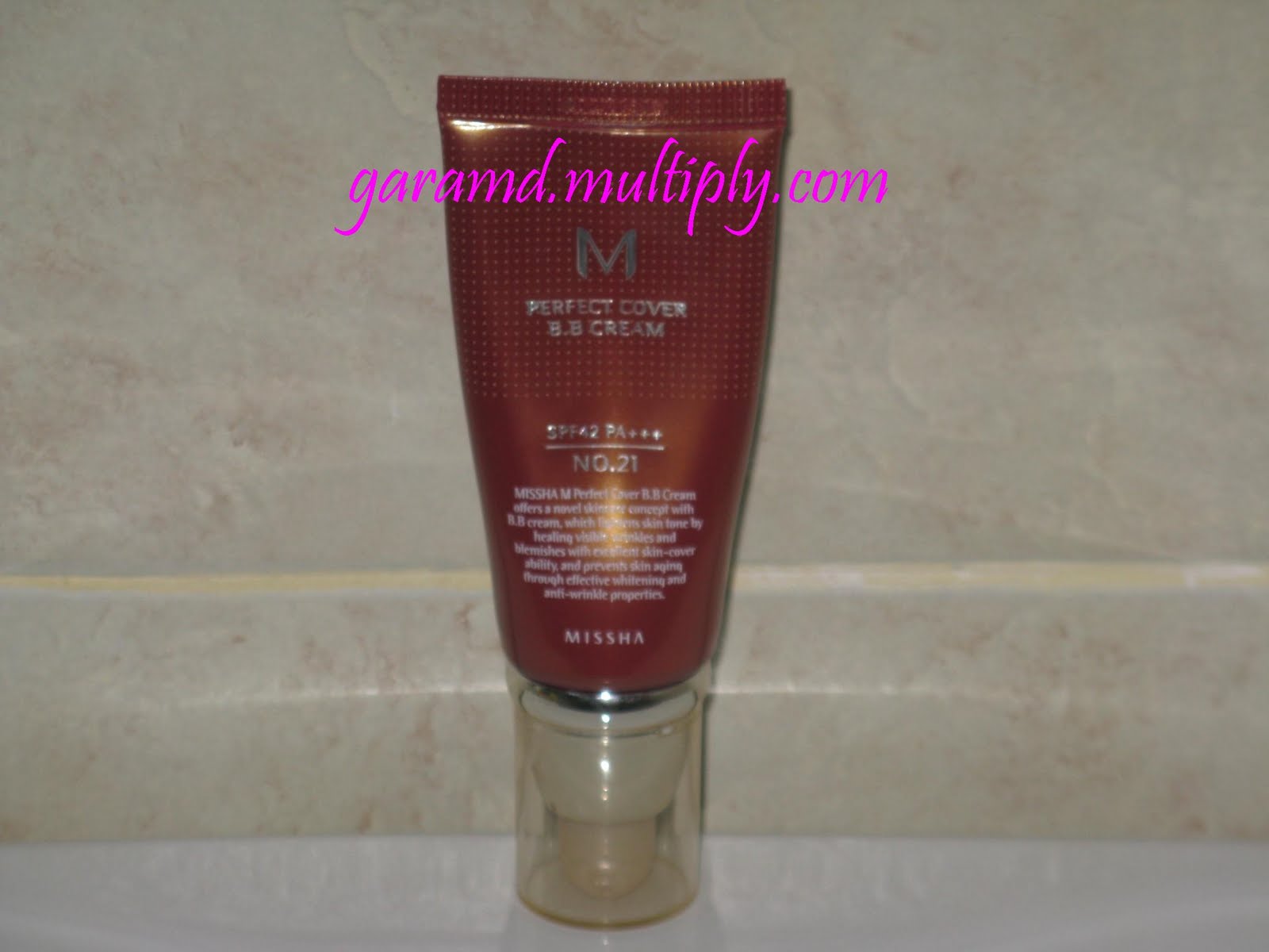 Shopaholic Girl: Missha M Perfect Cover BB Cream shade 21