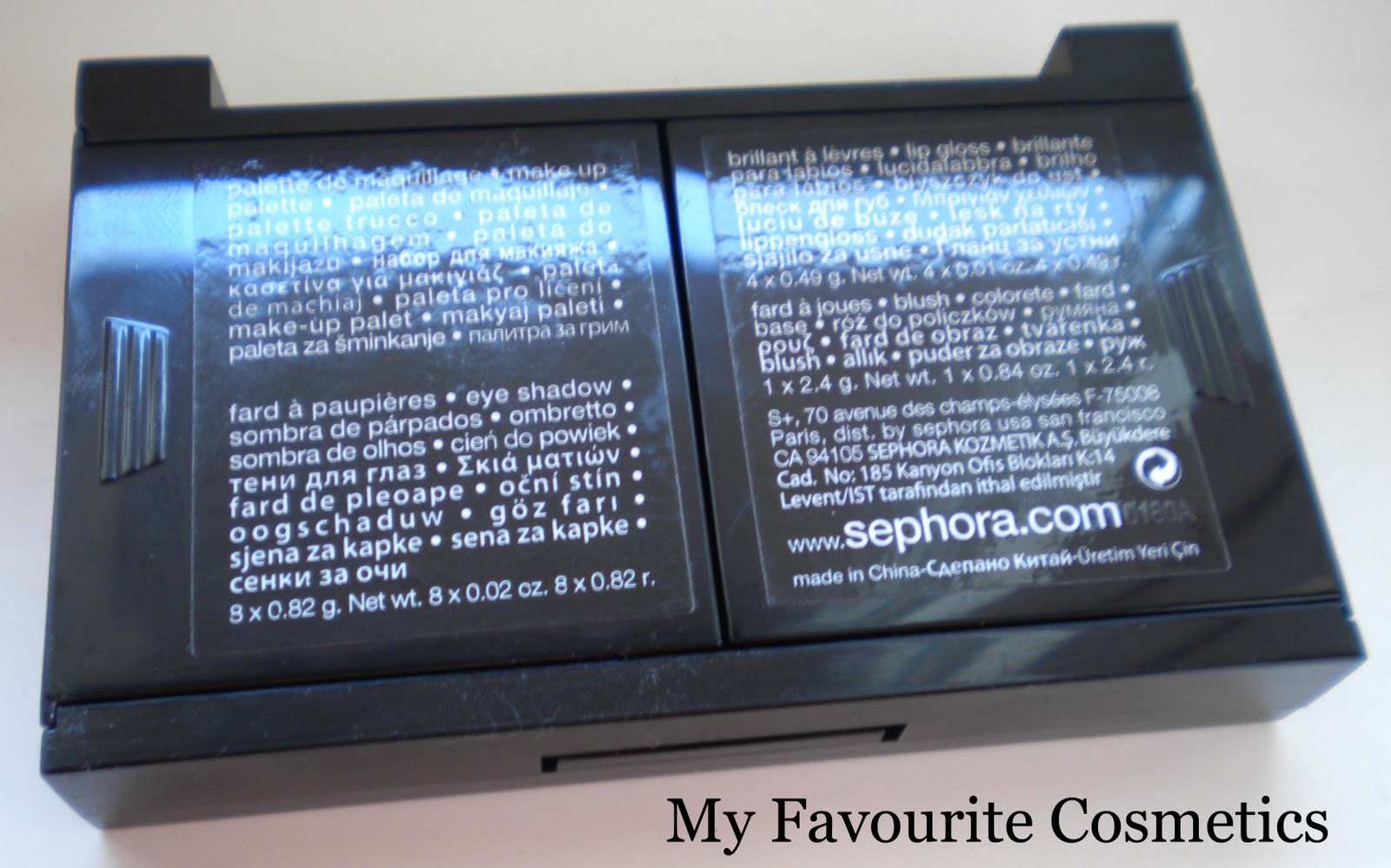 My Favourite Cosmetics: SEPHORA... compact make up palette... palette ...