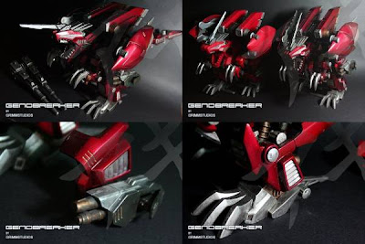 a day in a zoider's world: custom painted geno breaker