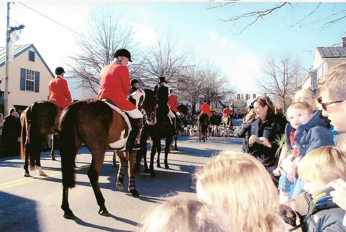Joann and Jack: Christmas Parade in Middleburg, Va 2006
