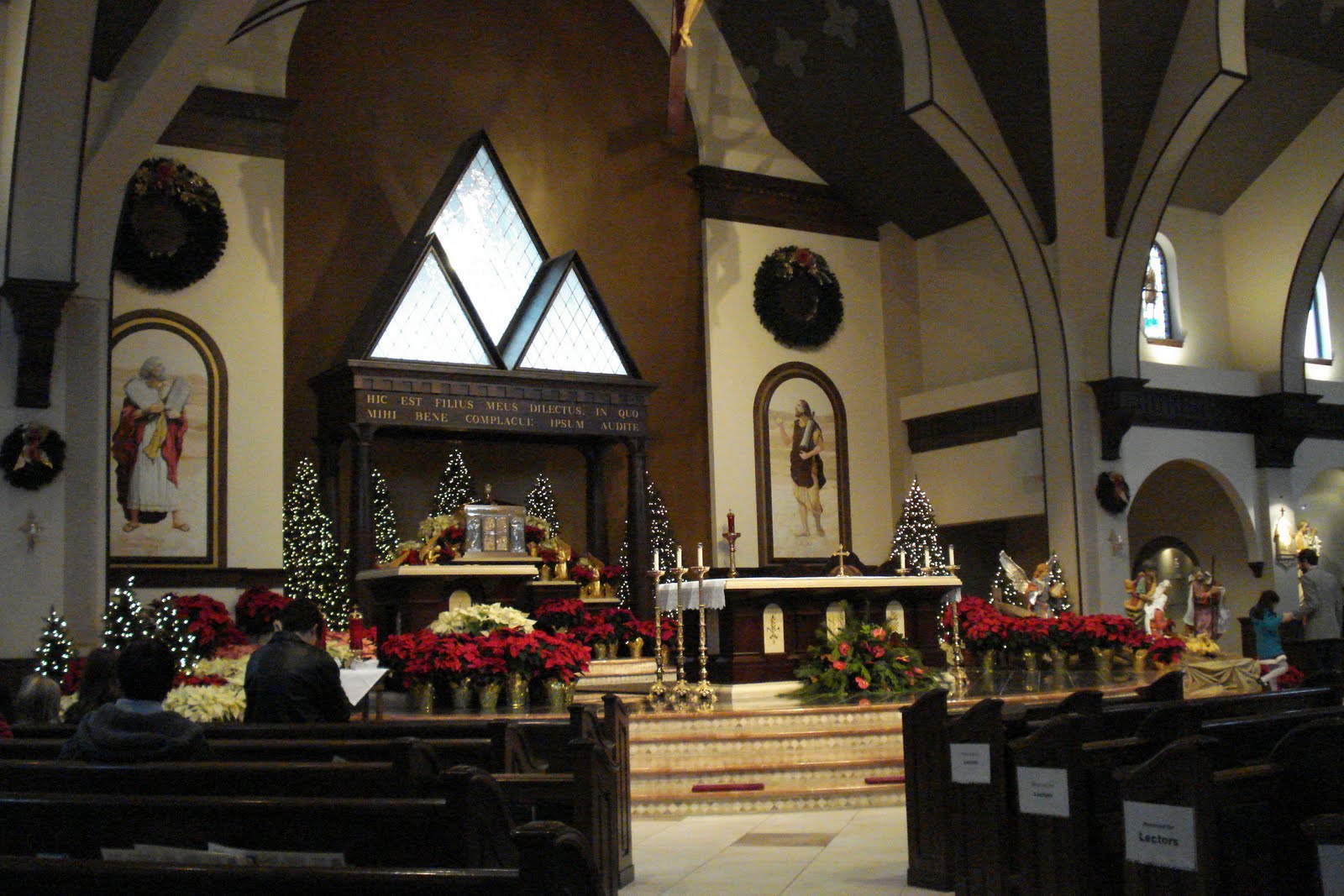 Joann and Jack: Christmas Day Service At Holy Trinity Roman Catholic Church