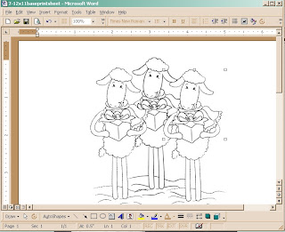 Doodle Pantry Digital Doodles Blog: Layering Digi Images in MS Word