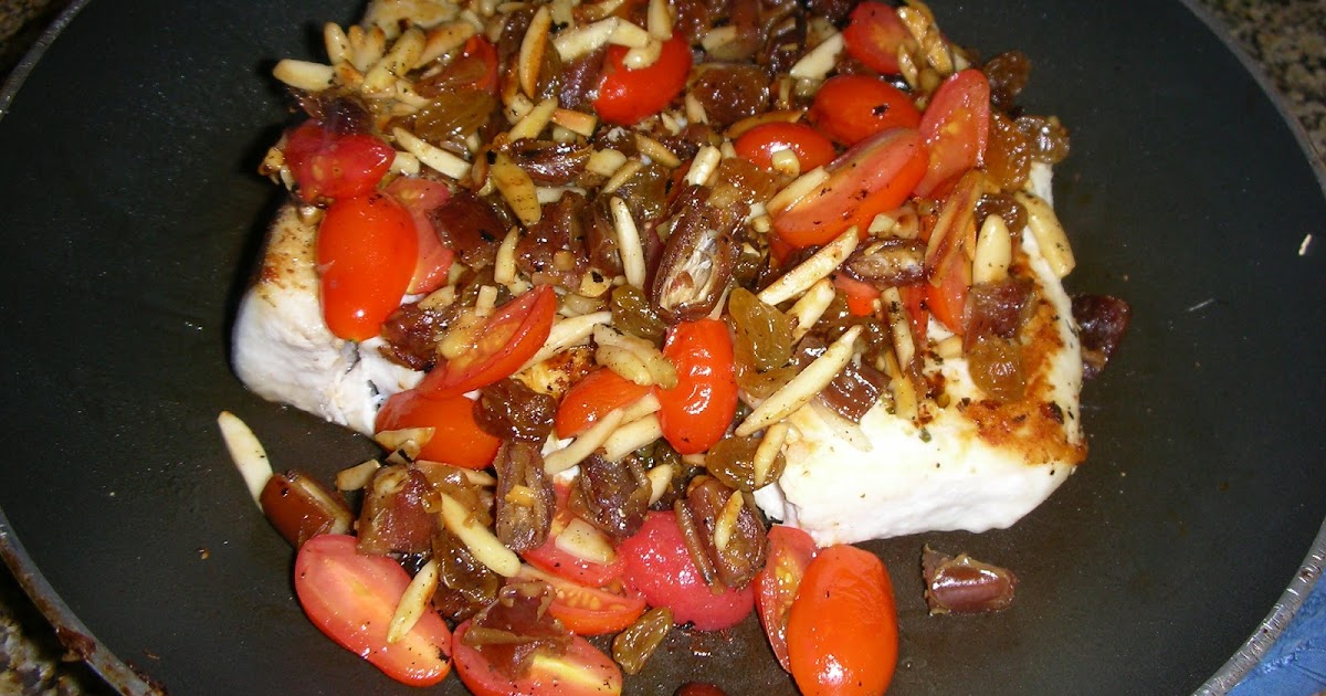 Cooking in the Capitol: Sicilian Swordfish with Mediterranean Orzo